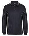 7PIPL - Podium L/ Sleeve Piping Polo