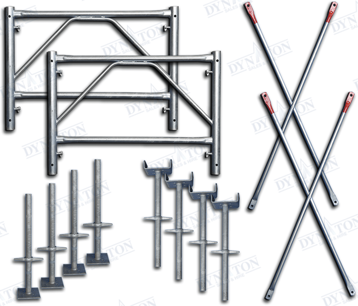 3ft Frame Set - 1500mm Red