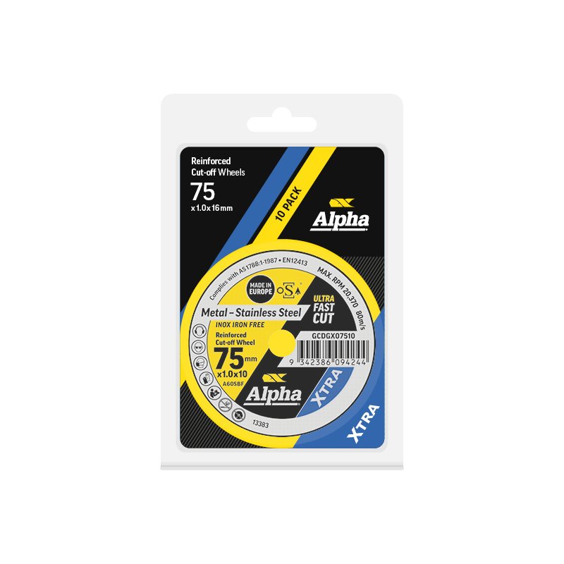 Cutting Disc - Stainless Gold Series II