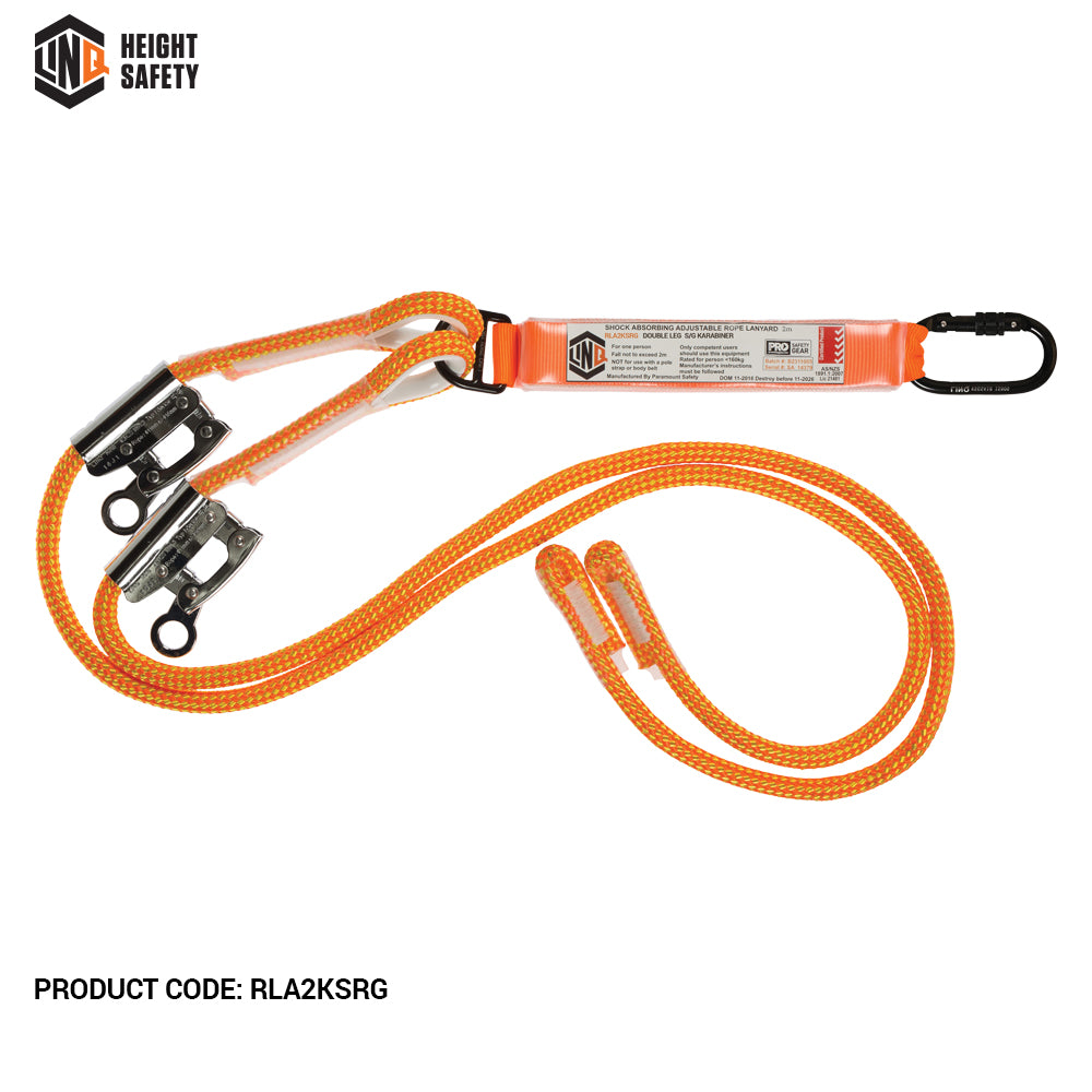 Double Adjustable Rope Lanyard