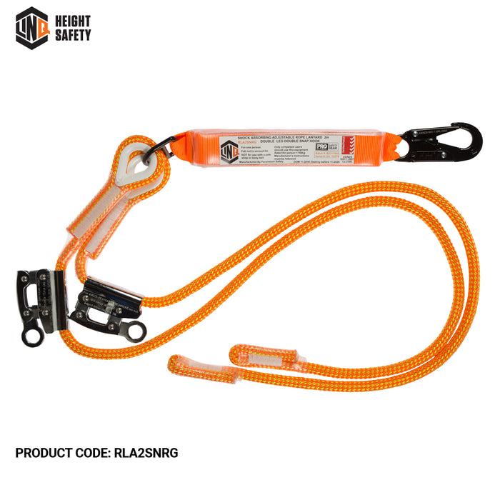 Double Adjustable Rope Lanyard
